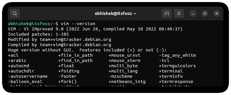 如何在基于 Ubuntu 的 Linux 发行版上安装最新的 Vim 9.0 - 乐耶园