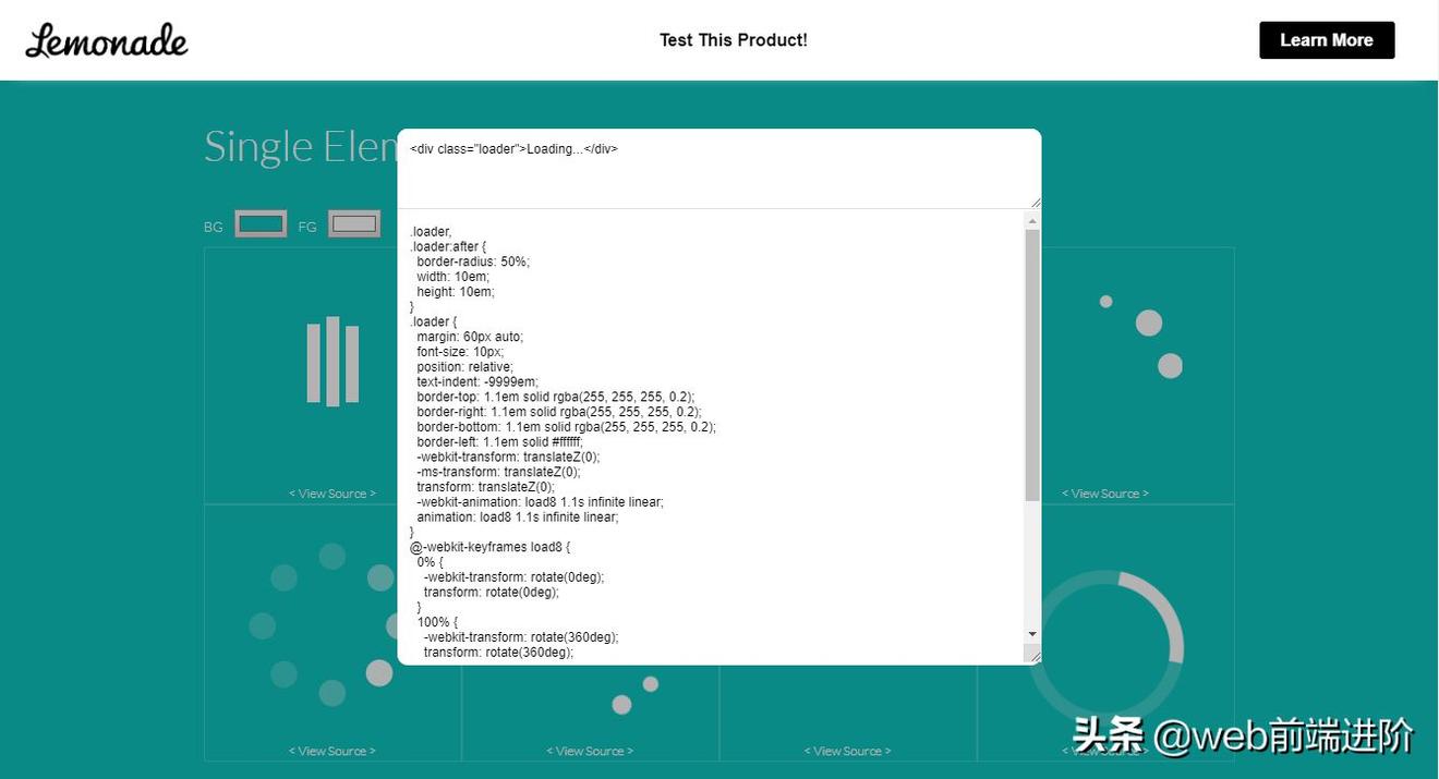 超干货 CSS3-SVG Loading动画集合 - 乐耶园