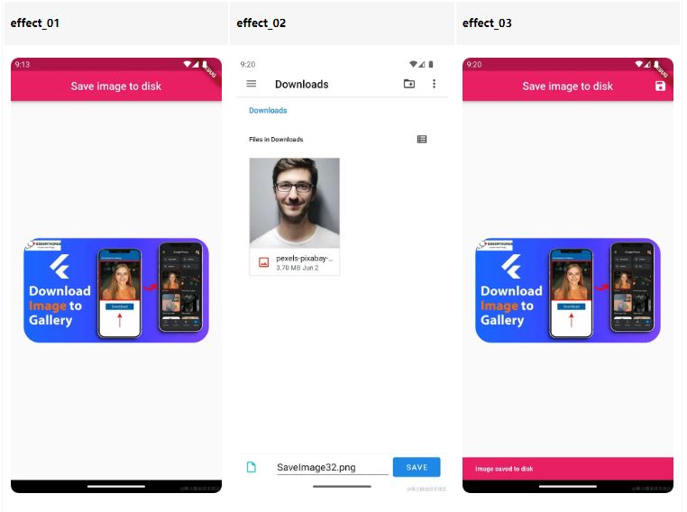 Flutter 中下载并保存图片为文件 - 乐耶园